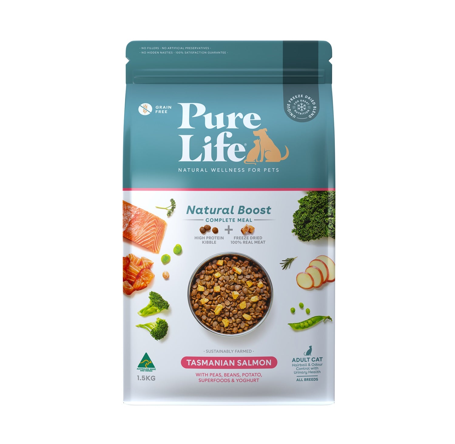 Tasmanian Salmon for Adult Cats – purelifepetfoods