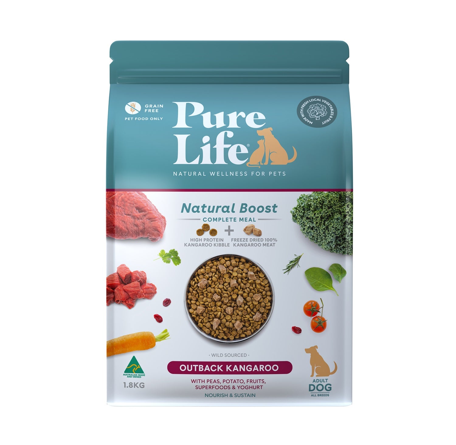 Outback Kangaroo for Adult Dogs – purelifepetfoods