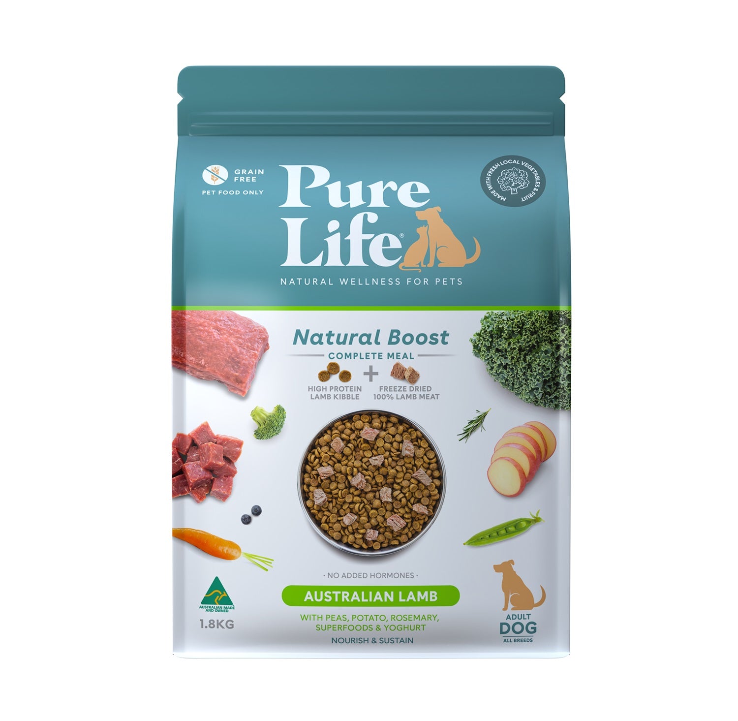Australian Lamb for Adult Dogs – purelifepetfoods
